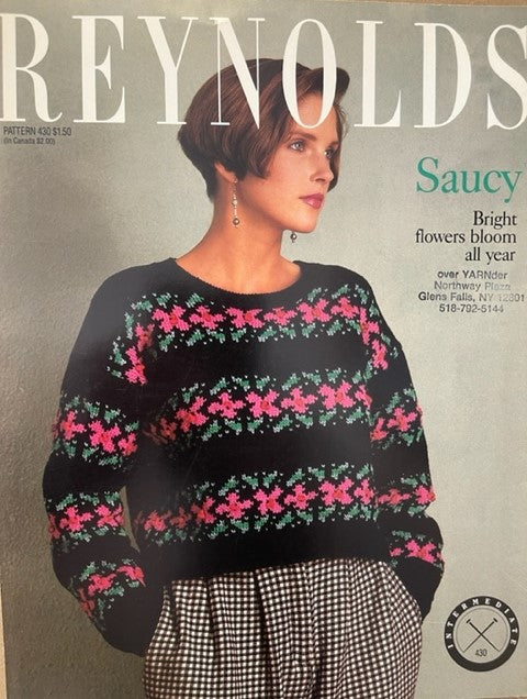 430 Reynolds Saucy Pattern – Knit Wit Kreations