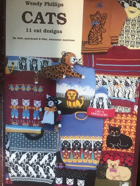 Wendy Phillips"Cats" For Knitting Machines – Knit Wit Kreations