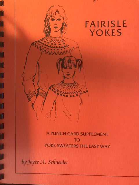 Fair isle Yokes by Joyce Schneider – Knit Wit Kreations
