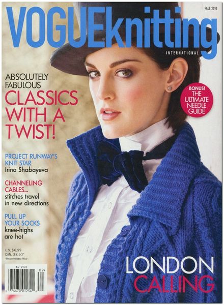Vogue Magazine Fall 2010 – Knit Wit Kreations